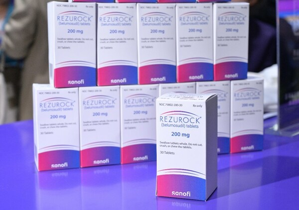 赛诺菲甲磺酸贝舒地尔片（REZUROCK®）创新产品助力疾病治愈