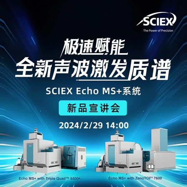 SCIEX发布全新一代高通量筛选质谱Echo™ MS+ 系统