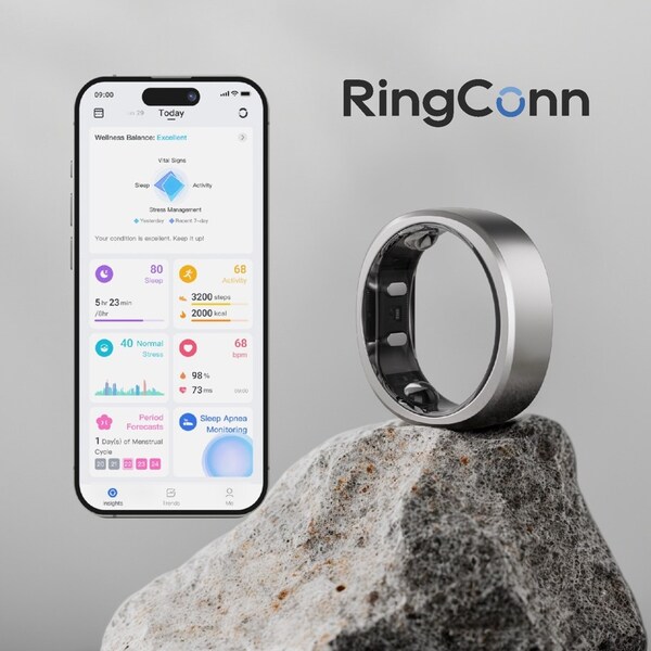 RingConn Launches Gen 2 Smart Ring: Pioneering Sleep Apnea Detection ...